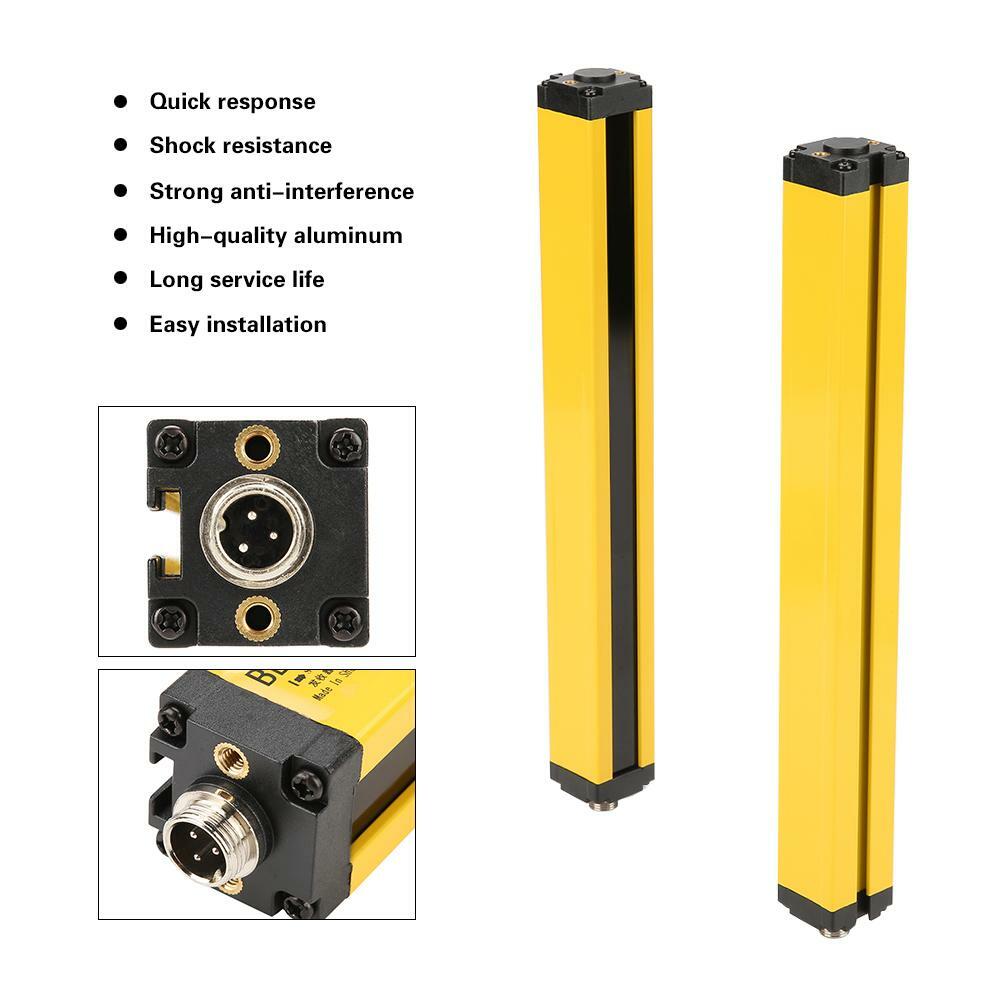 BEM0640-30NB Light Curtain Safety Light Grating Device 24VDC 6beam ...