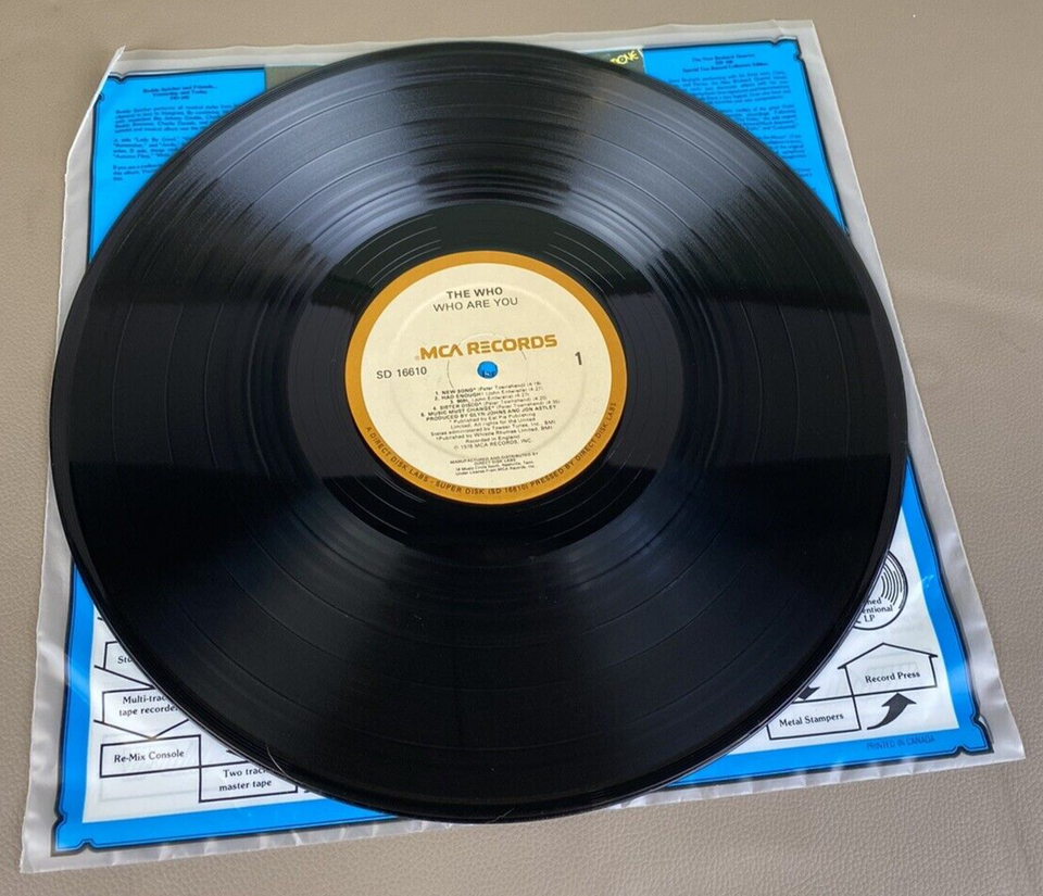 WHO ARE YOU THE WHO 1980 SUPERDISC HALF-SPEED MASTER LP (TB-641) | eBay