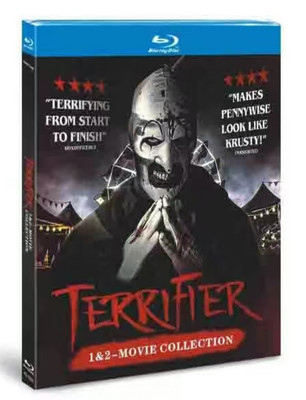 Terrifier 1-2 (2017-2022) Film Movie 2 Disc BD All Region New Sealed ...