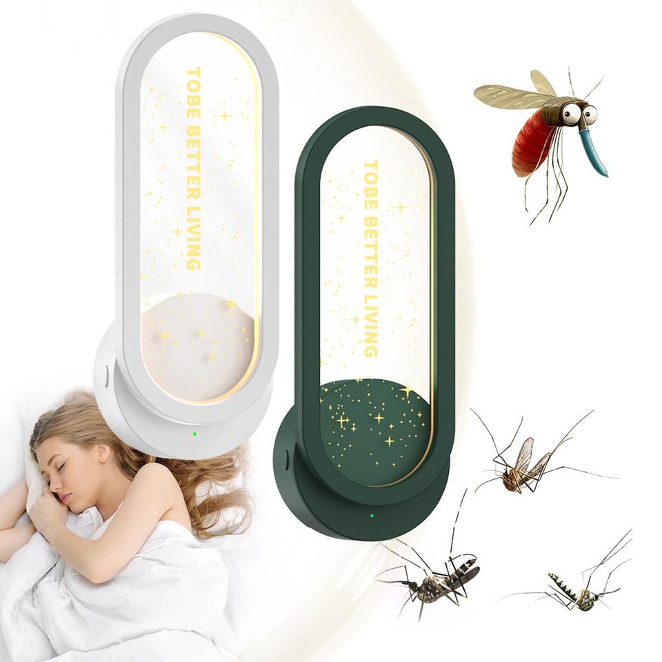 Fly Trap Bugs Capture Killer Plug-in Electronic Repellent for Home ...