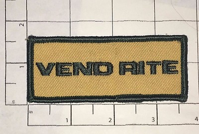 VEND RITE Patch | eBay