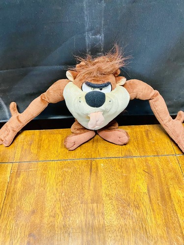 2003 11” RUDE TUDE TAZ PLUSH Looney Tunes FART & Burps Mattel Tasmanian ...