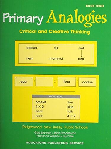 Primary Analogies: Book 3 - Paperback - GOOD 9780838822876| eBay
