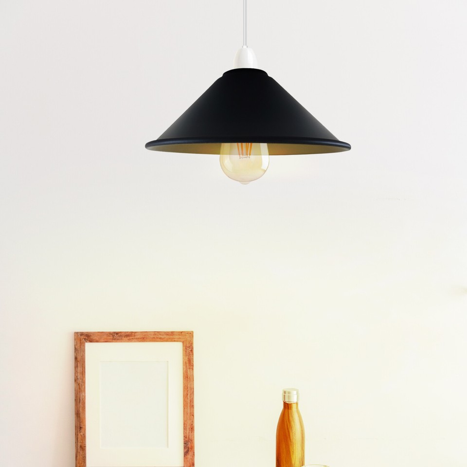 Vintage Ceiling Light Shade Retro Pendant Shade Lamp Kitchen Lampshade ...