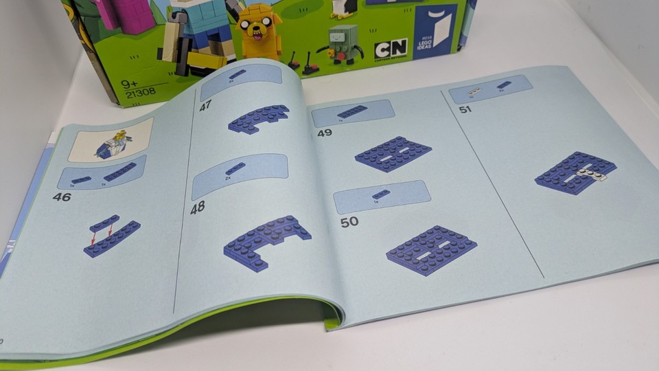 LEGO 21308 ADVENTURE TIME COMPLETE SET BOX AND INSTRUCTIONS. RETIRED ...