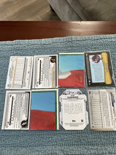 Topps Gold And Mojo Lots Baseball Garbage Pal Kids Four Numbered Cards ...