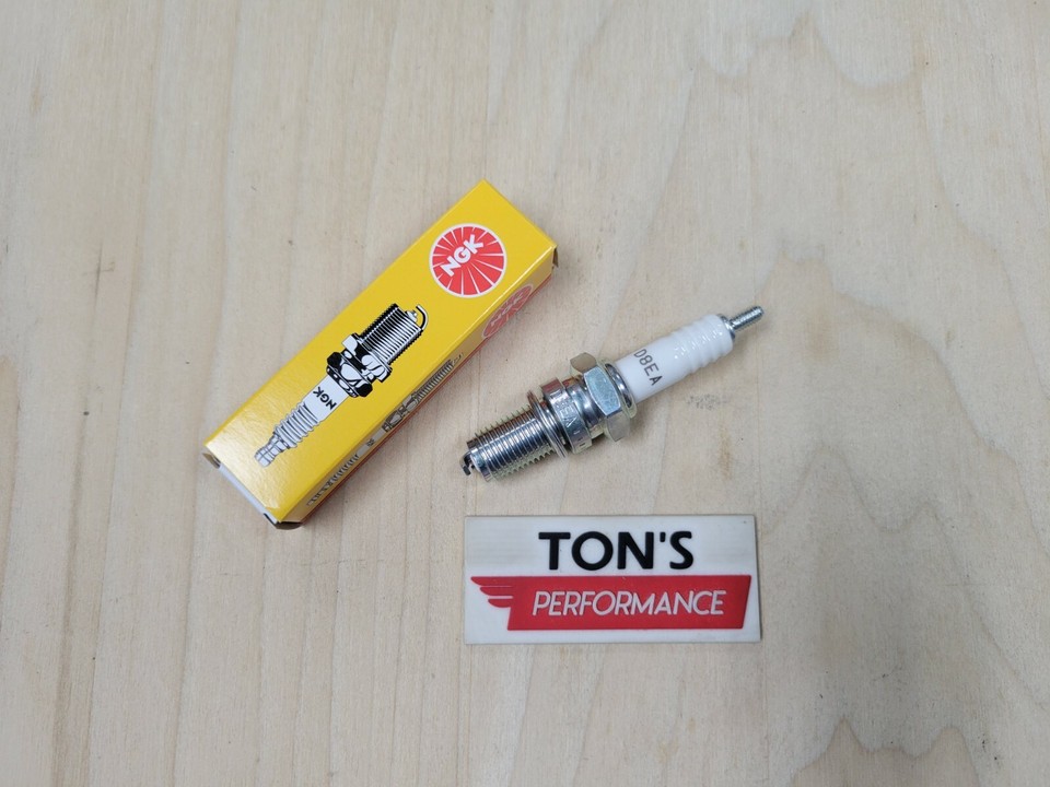 NGK D8EA Standard Spark Plug 12mm 3/4 Reach For Dirt Bikes & Sport ...