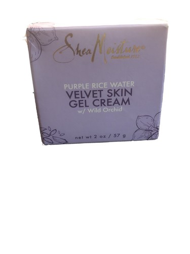 Shea Moisture Purple Rice Water Velvet Skin Gel Cream Shea Butter NIB ...