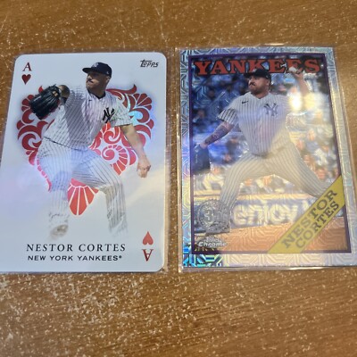 Nestor Cortez (2) Card Lot Inserts | eBay