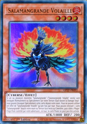 carte YU-GI-OH GFTP-FR092 Salamangrande Volaille Ultra Rare NEUF FR | eBay