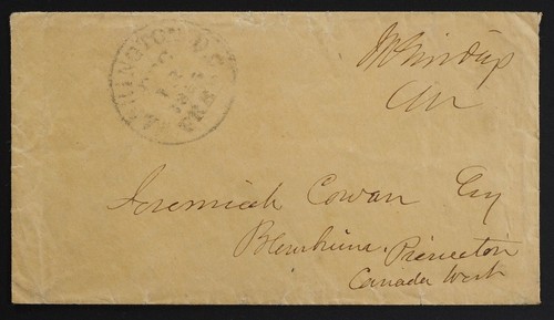 Joshua R Giddings(R Ohio) Autograph Free frank Washington DC 1855 to ...