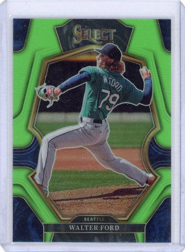 Walter Ford 2023 Panini Select Baseball Card Lime Green /75 #149 ...