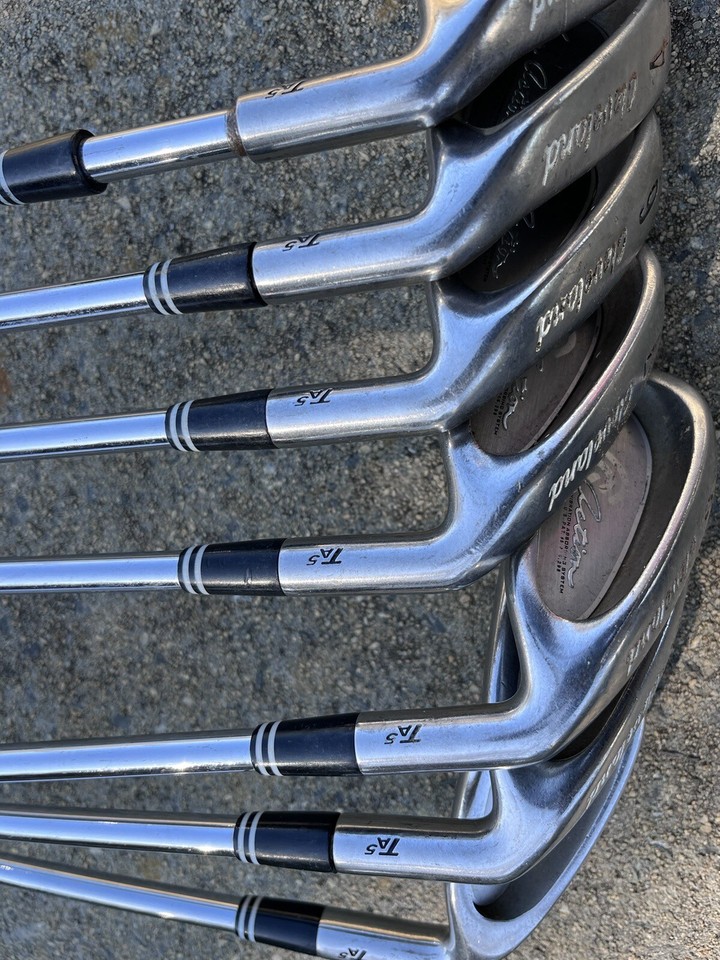 Cleveland Tour Action TA5 Iron Set 3-4-6-7-8-9-PW R-Flex Steel Shaft RH | eBay