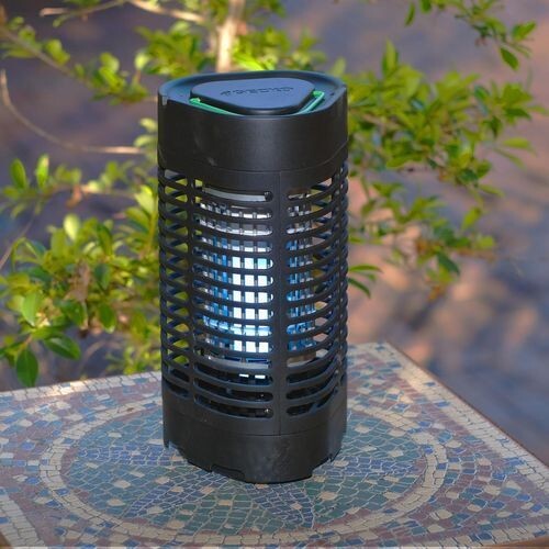 Gecko Weatherproof Bug Zapper Lantern Electric Mosquito Killer With ...