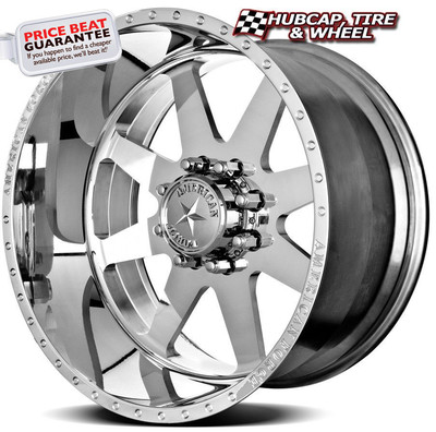 American Force Independence SS8 Polished 24"x12 8x170 (4) Wheels (READY ...