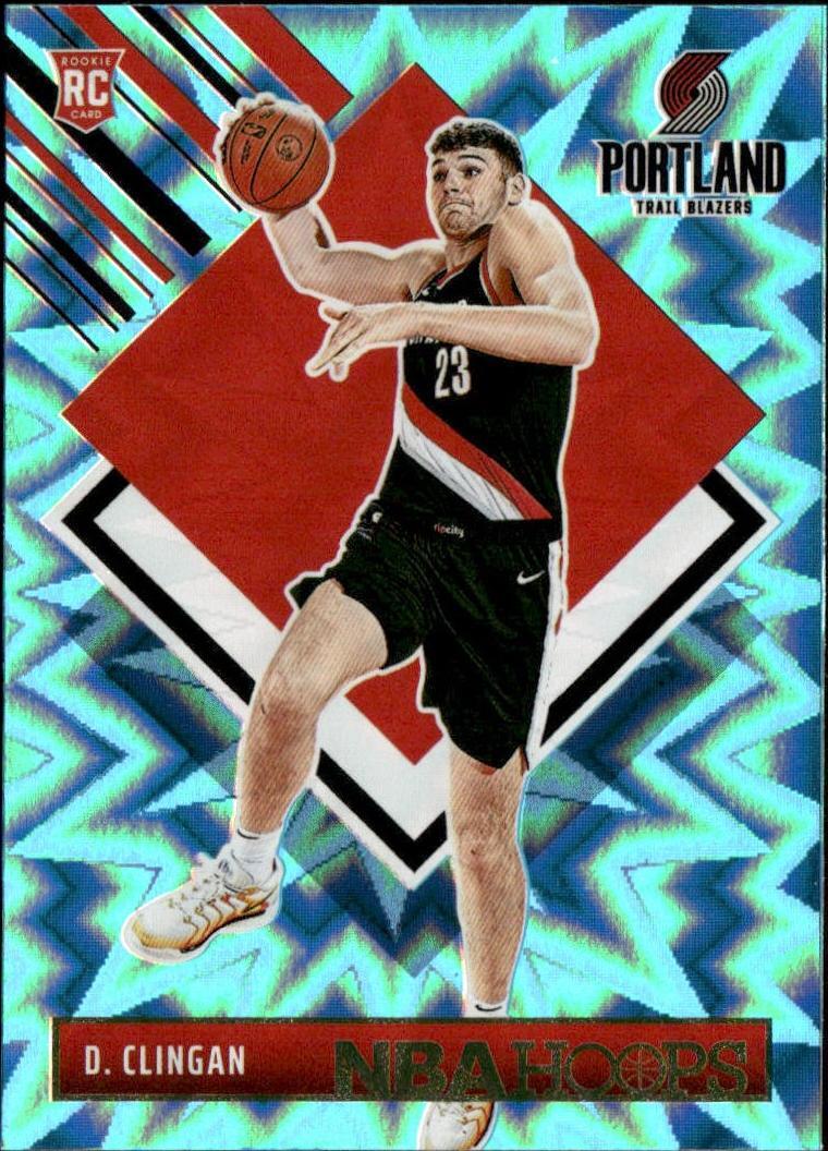 2024-25 Panini Nba Hoops - Hoops Tribute Donovan Clingan #293 Teal ...