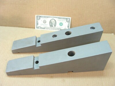 pair tool steel setup machinist angle block 12 1/2 degree 13 x 3 5/8 ...