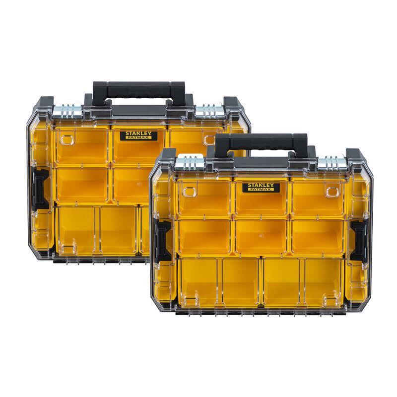 Stanley FatMax Pro-Stack Organiser Twin Pack with Removable ...