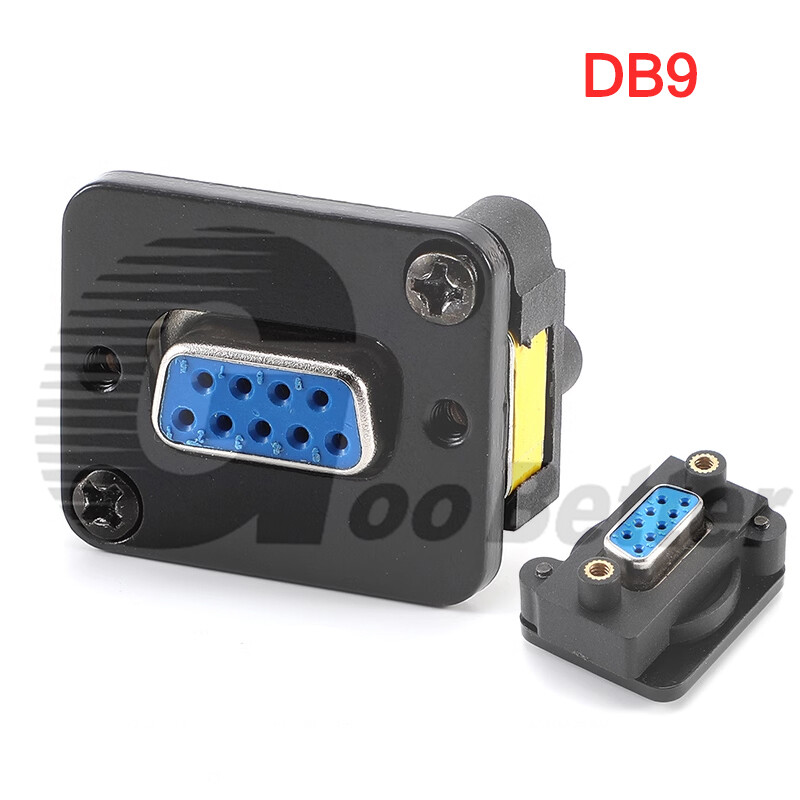 D-Sub Socket PCB Board Mount Solder Pin Connector RS232 Serial 9 Pin 15 ...