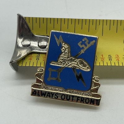 U.S. Military Army Intelligence Corps Crest Pin Clutch DUI DI ALWAYS ...