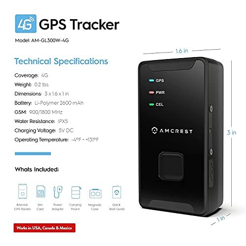Gps Gl300 Gps Tracker For Vehicles 4g Lte Portable Mini Hidden Realtime