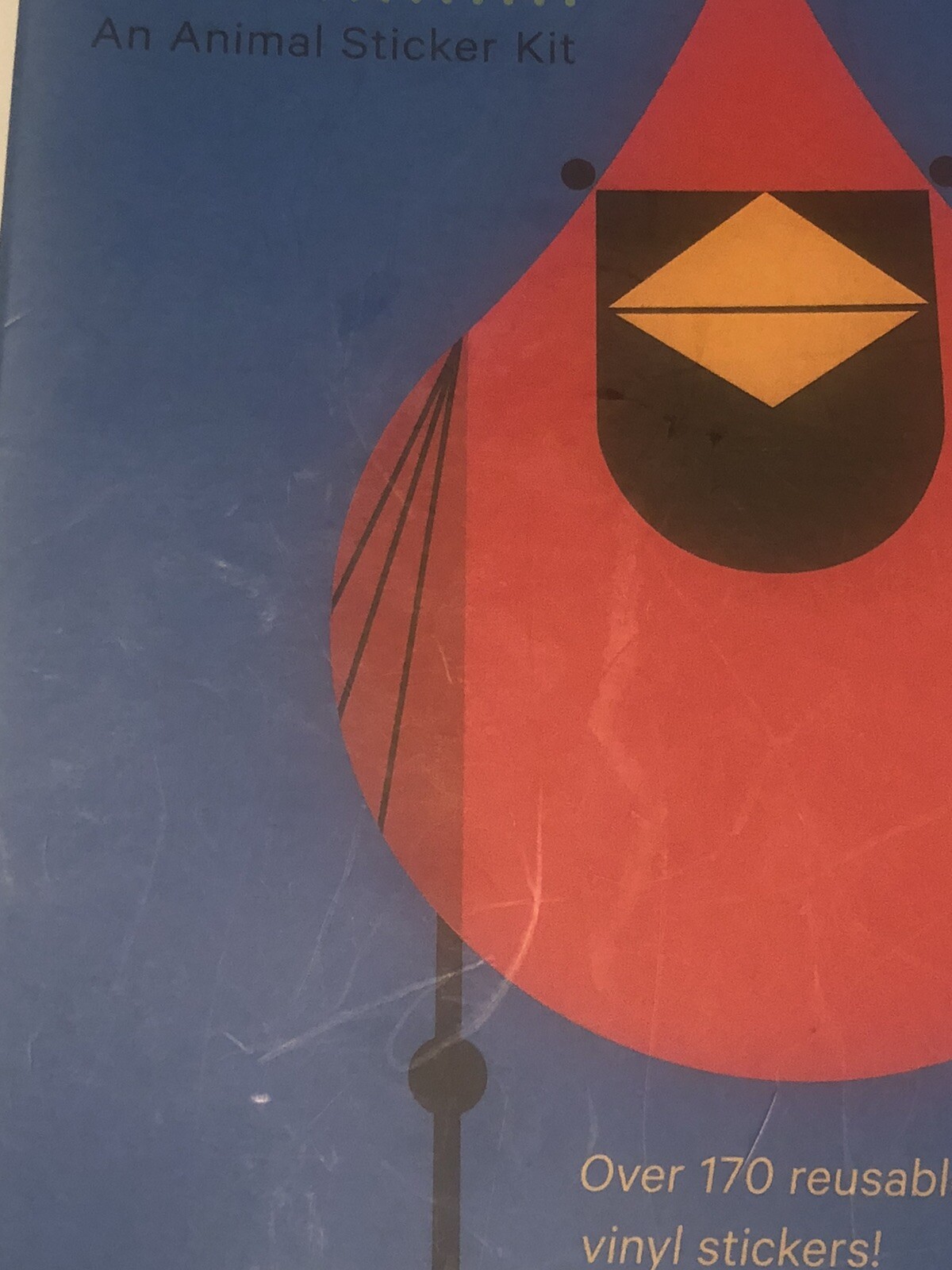 MCM Charley Harper Stickers Sticky Critters An Animal Sticker Kit Vinyl ...