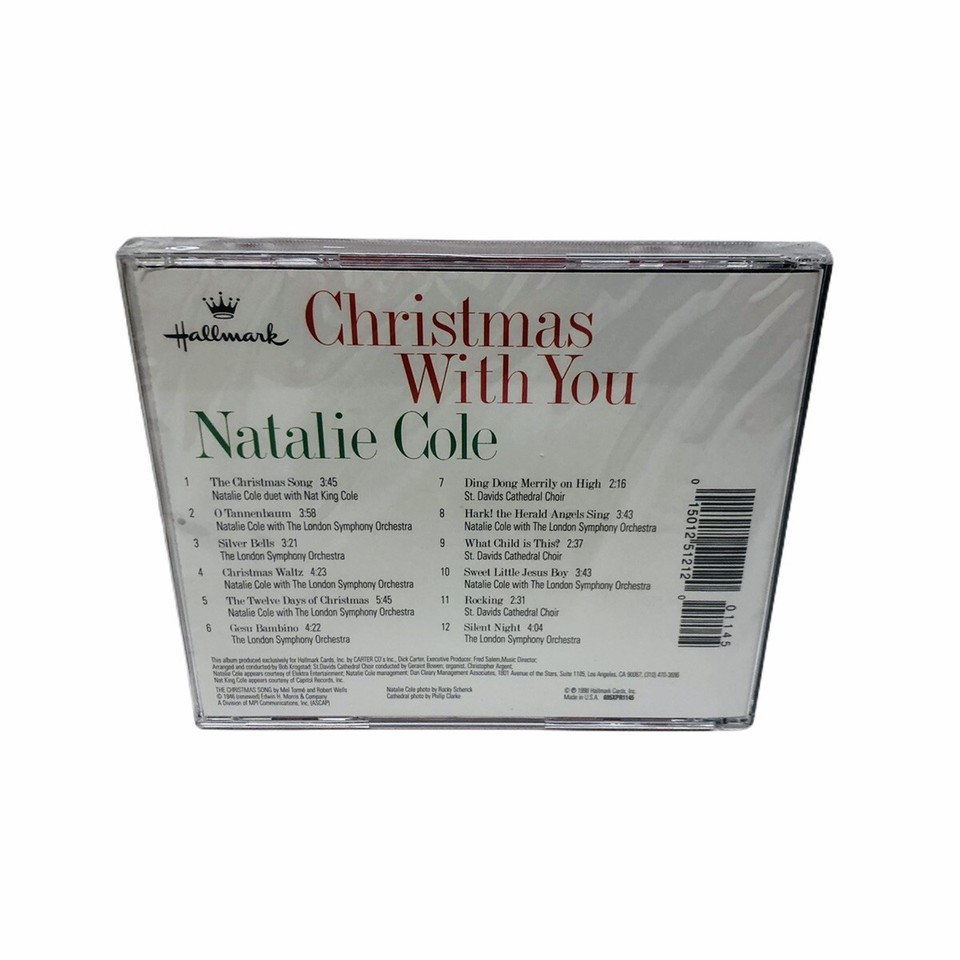 Natalie Cole Christmas With You Hallmark CD, 1998 | eBay