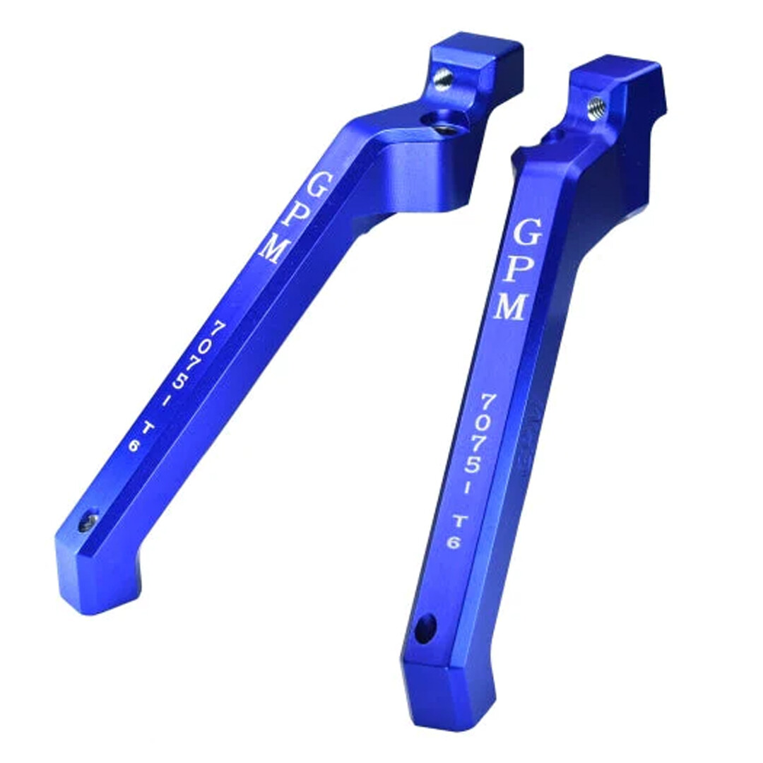 GPM Aluminum 7075-T6 Rear Chassis Brace Blue for Traxxas 1/8 4WD Sledge ...