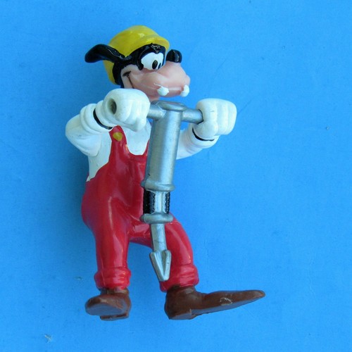 Vtg Applause 1988 Disney PVC Figure 14570 Goofy Hard Hat | eBay