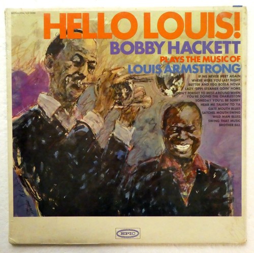 Bobby Hackett Plays Musique De Louis Armstrong Hello ! LP Scellé Jazz ...