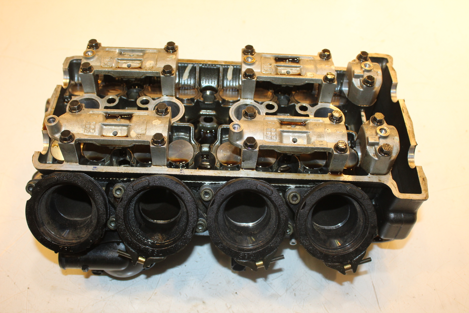 2007 Yamaha FZ6 Engine Top End Cylinder Head Valves 1B3-11101-01-00 | eBay