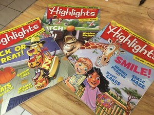 Highlights magazines August, September, October 2016 unused issues | eBay