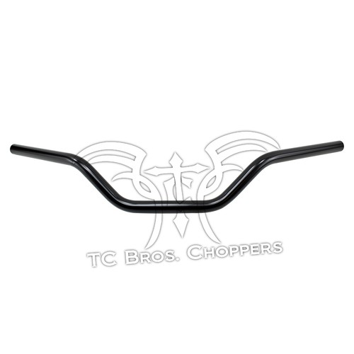 TC Bros 1" Tracker Handlebars Black Dimpled Sportster Dyna Bobber ...