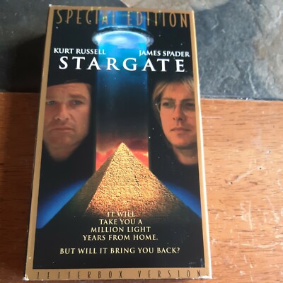 Stargate:VHS 1994,Letterboxed WS Edition:Kurt Russell, VIDCAPS TESTED ...