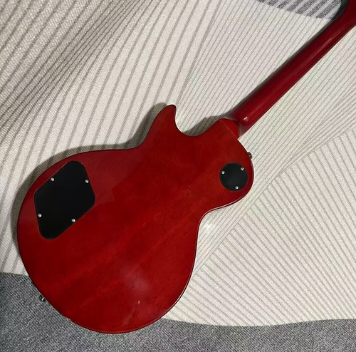 Electric Guitar Cherry Sunburst Color Flame Maple Top Mahogany | eBay