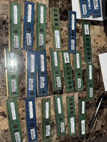 Samsung-Edge-Hynix Ram Sticks DDR3 2GB 2Rx8 PC3 10600U | eBay