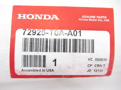 Genuine OEM Honda 72925-T0A-A01 Passenger Rear Molding Sash Assy 2012 ...