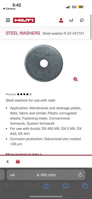 Hilti R-23 Washers | eBay