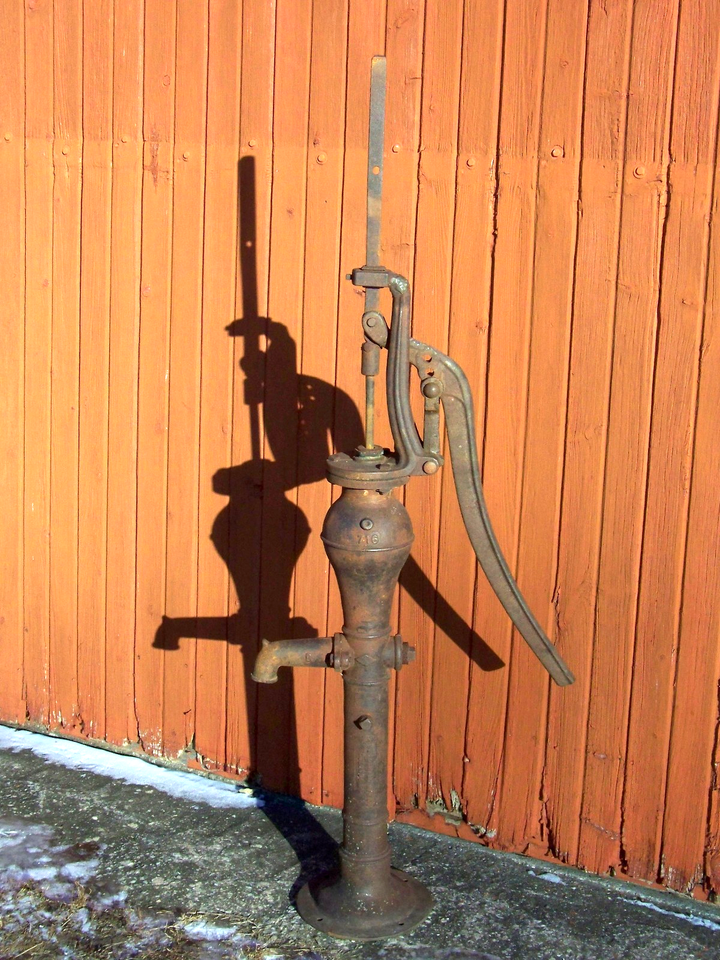 Vintage Antique AY McDonald Hand Well Water Windmill Cast Iron Pump ...
