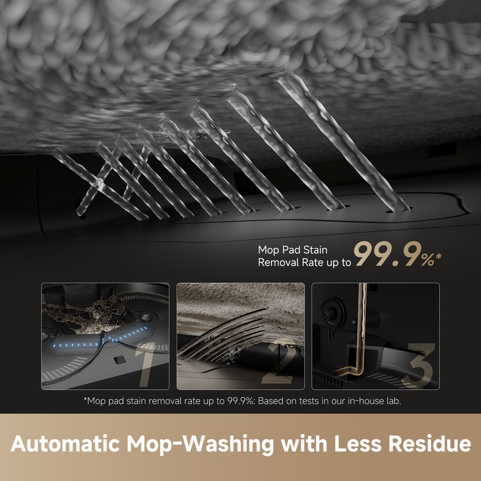 DREAME X50 Ultra Black Robot Vacuum Mop 20,000Pa Suction｜Certified ...