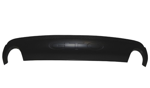 2005-2006 GTO Rear Diffuser Valance Insert BLACK Bumper NEW ...