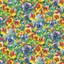 Pretty Pansies Cotton Fabrics by Sykel-100% Cotton Panels and Fabrics ...