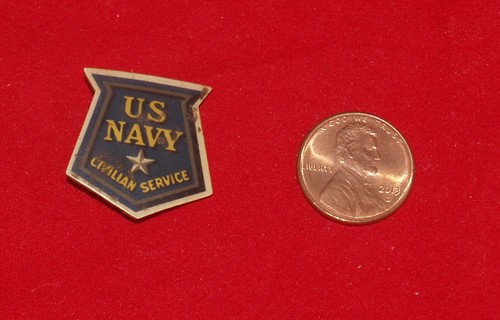 WW2 ERA US NAVY CIVILIAN SERVICE PLASTIC PIN | eBay