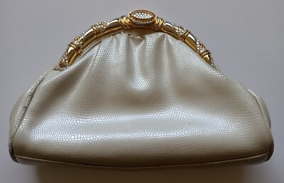 Elan Vintage Rhinestone Clasp Crossbody Evening Bag Purse | eBay