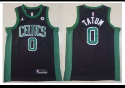 Jayson Tatum #0 - Boston Celtics - Black Jersey Size XL | eBay