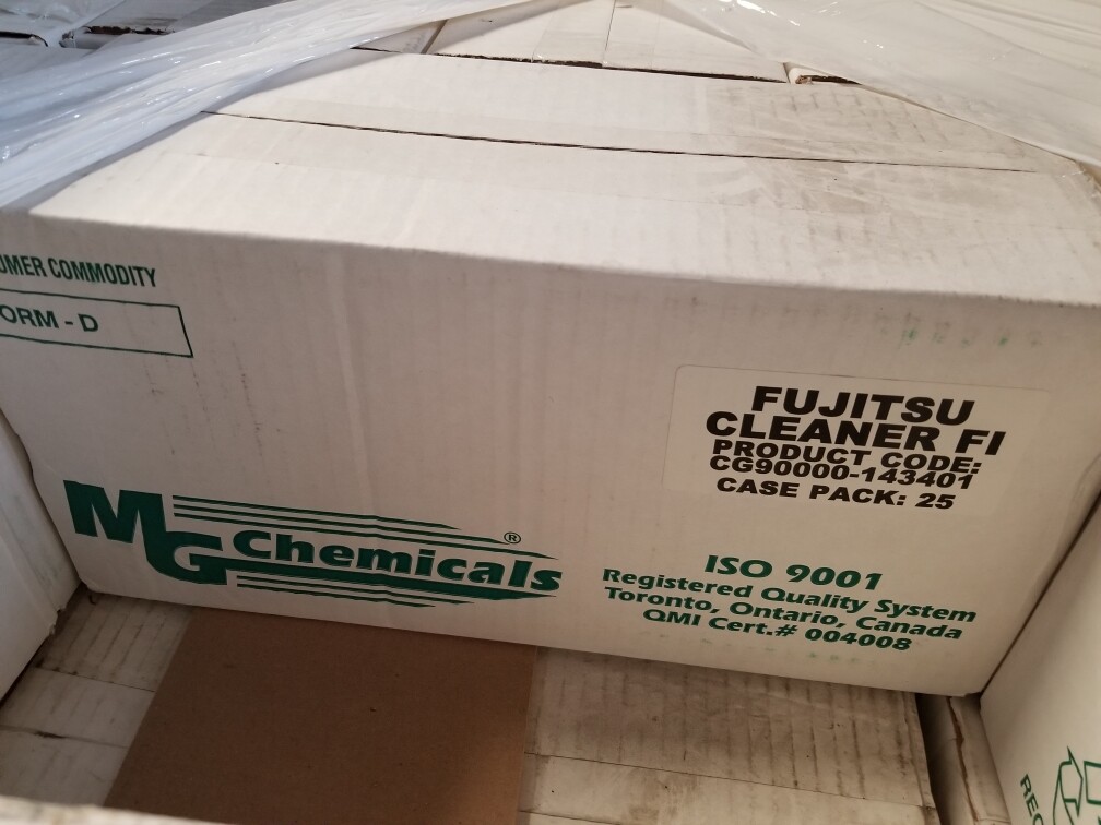 1 New Sealed Case of Qty 25 100ml Bottles Fujitsu F1 Scanner Roller ...