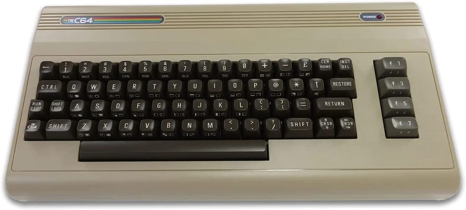 The C64 Maxi Console - Commodore 64 - RETRO Micro Computer CONSOLE ...