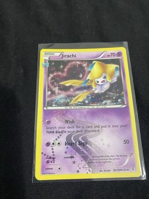 Pokémon TCG XY Generations Radiant Collection Jirachi Card RC13/RC32 ...