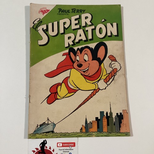 1957 SPANISH COMICS EL SUPER RATON #69 MIGHTY MOUSE EDITORIAL SEA ...
