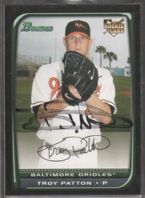 2008 Bowman baseball #211 Troy Patton IP autograph signed card | eBay
